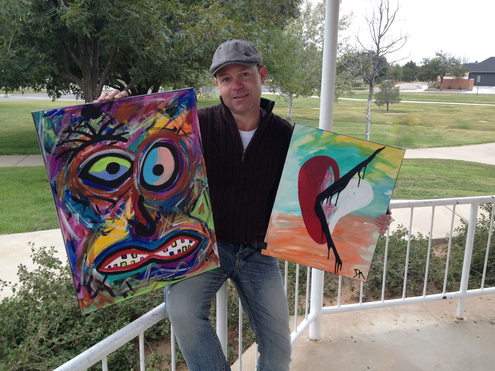 Passion brings artist back to Midland, first show