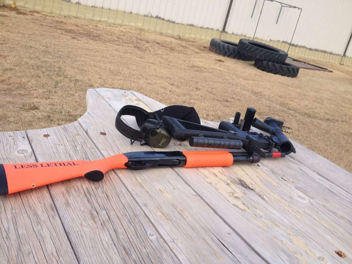 Police demonstrate less lethal tactics