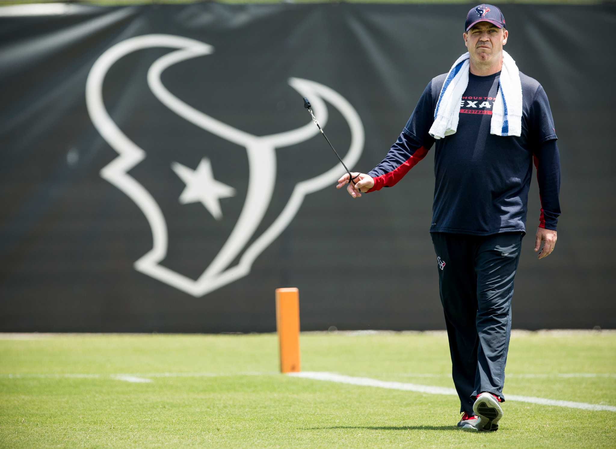 Texans coach Bill O'Brien sees progress from rookies in learning curve