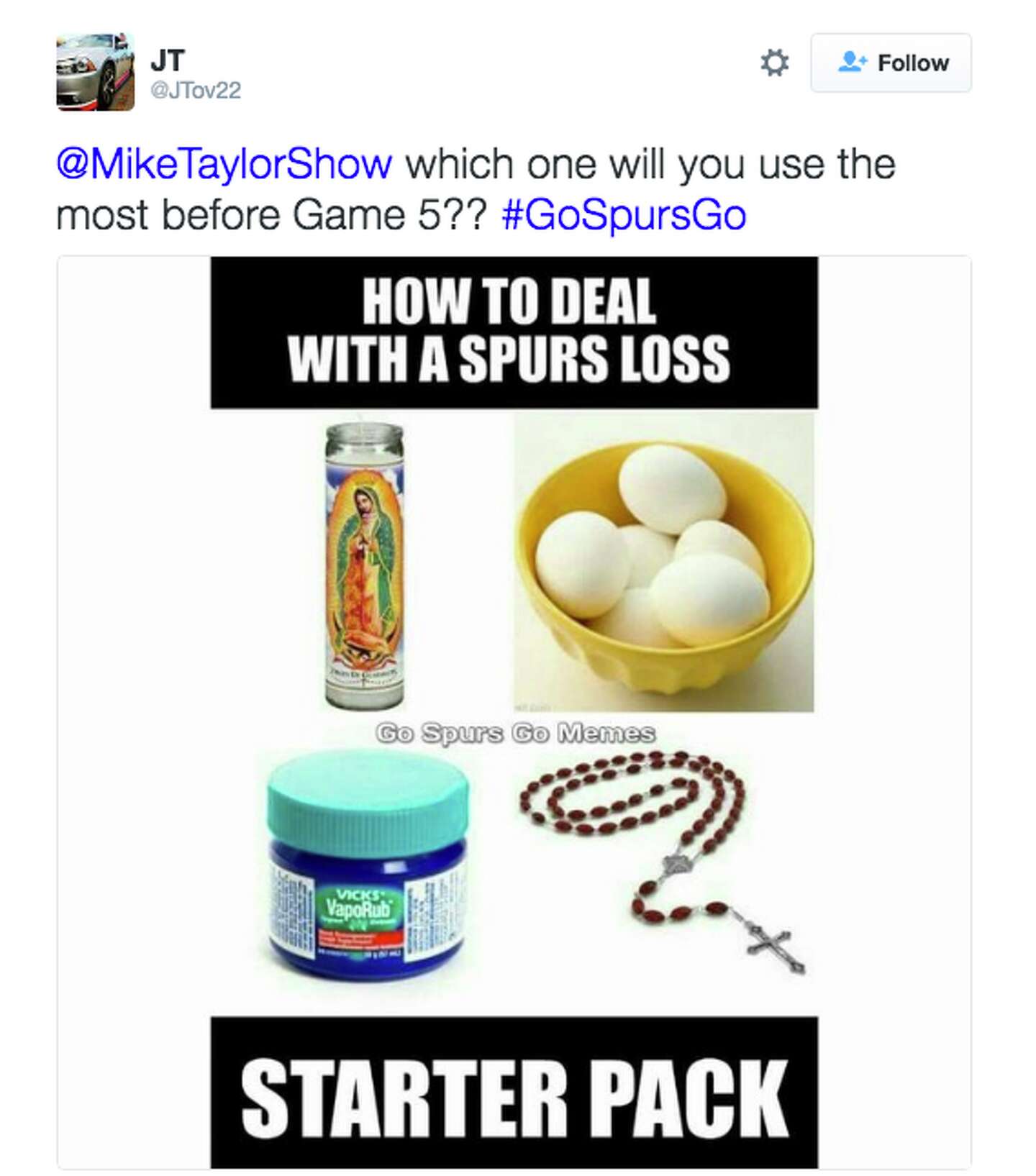 Spurs fans turn to Crying Jordans, sad memes following Game 4 loss