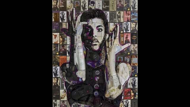 Jason Mecier turns celebrity trash into glittery treasure with new exhibit