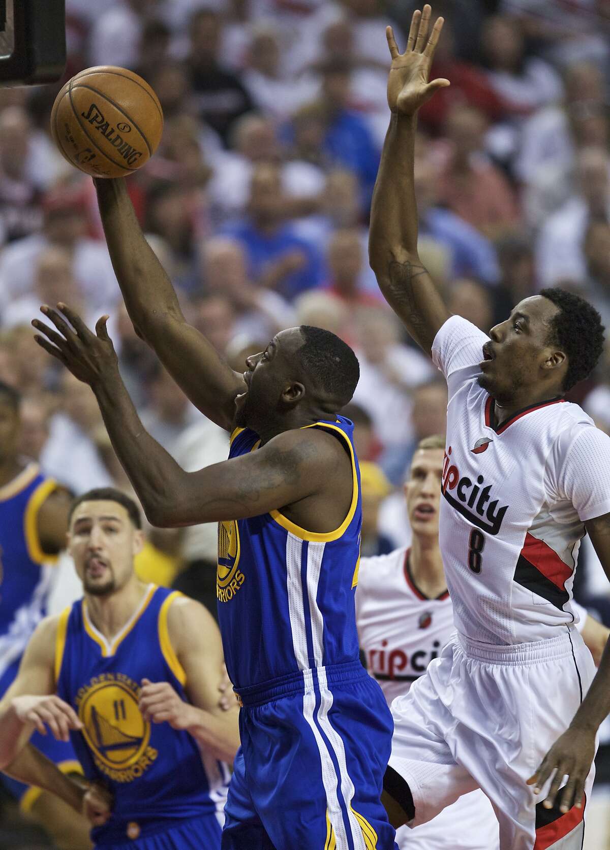 Warriors-Blazers, by the numbers