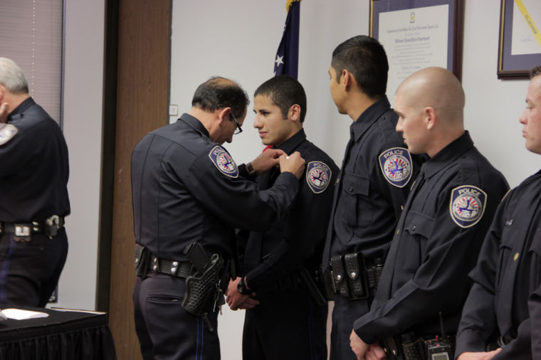 New MPD officer looks to fill father's large shoes