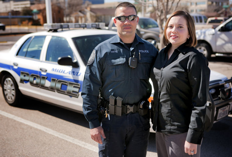 Midland Police Officers: A Valentine's made at work