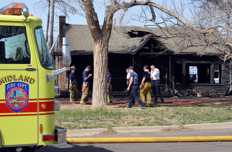 Cigarette blamed for house fire, exploding ammo