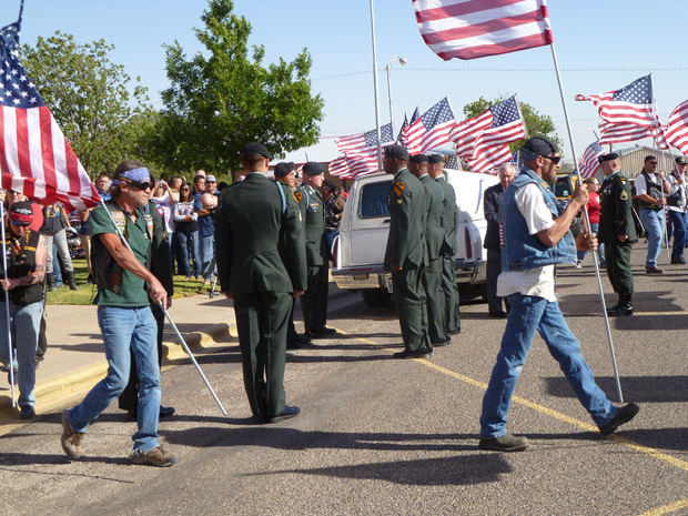 PHOTOS: A community says 'thank you' to Sgt. John Castro