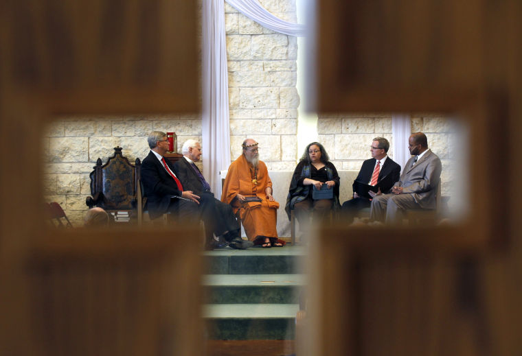 Religious leaders gather to promote tolerance, understanding