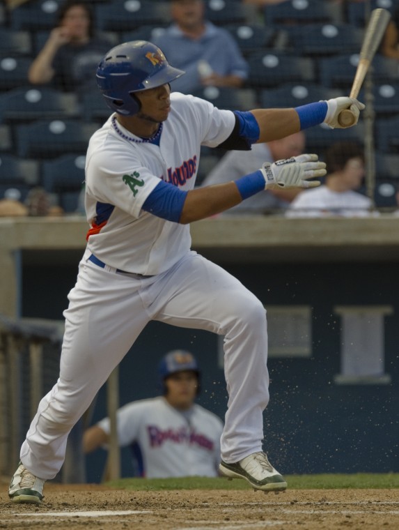 Barfield gets hit but North wins Texas League All-Star game