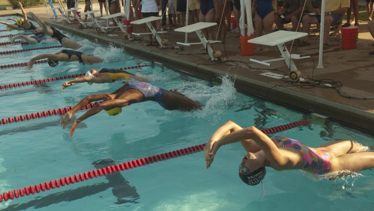 Staying hydrated important, even in the pool