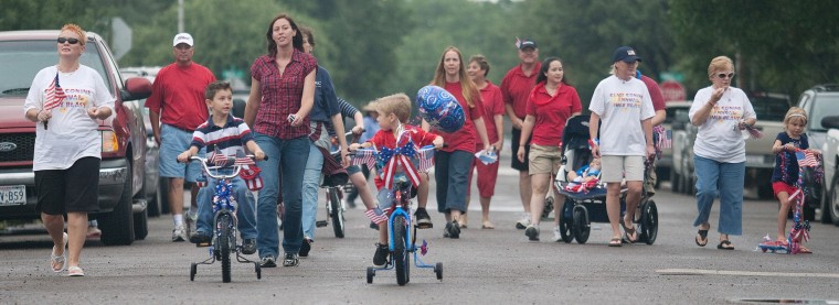 Fourth of July Children's Sidewalk Parade