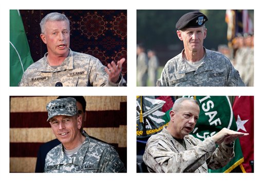 The curse of commanding the Afghan war