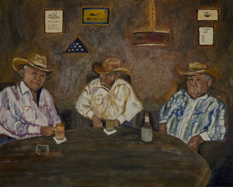 ‘Good oil days’ here depicted by Houston artist