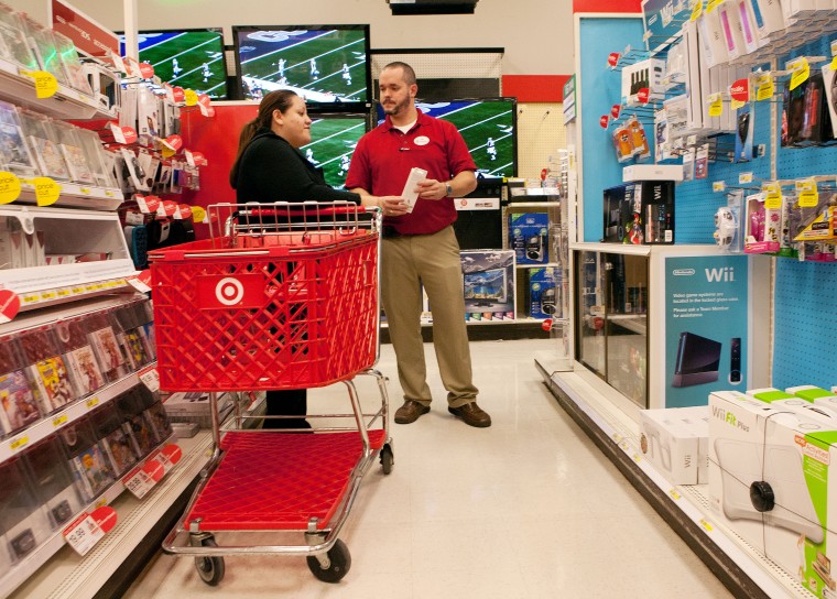 Target manager reduces holiday stress by planning for crowds, zoning store