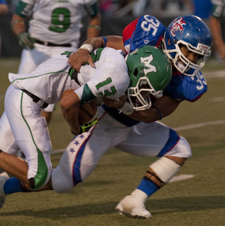 HS FOOTBALL: Diminutive Baquirin a force on MCS D-line