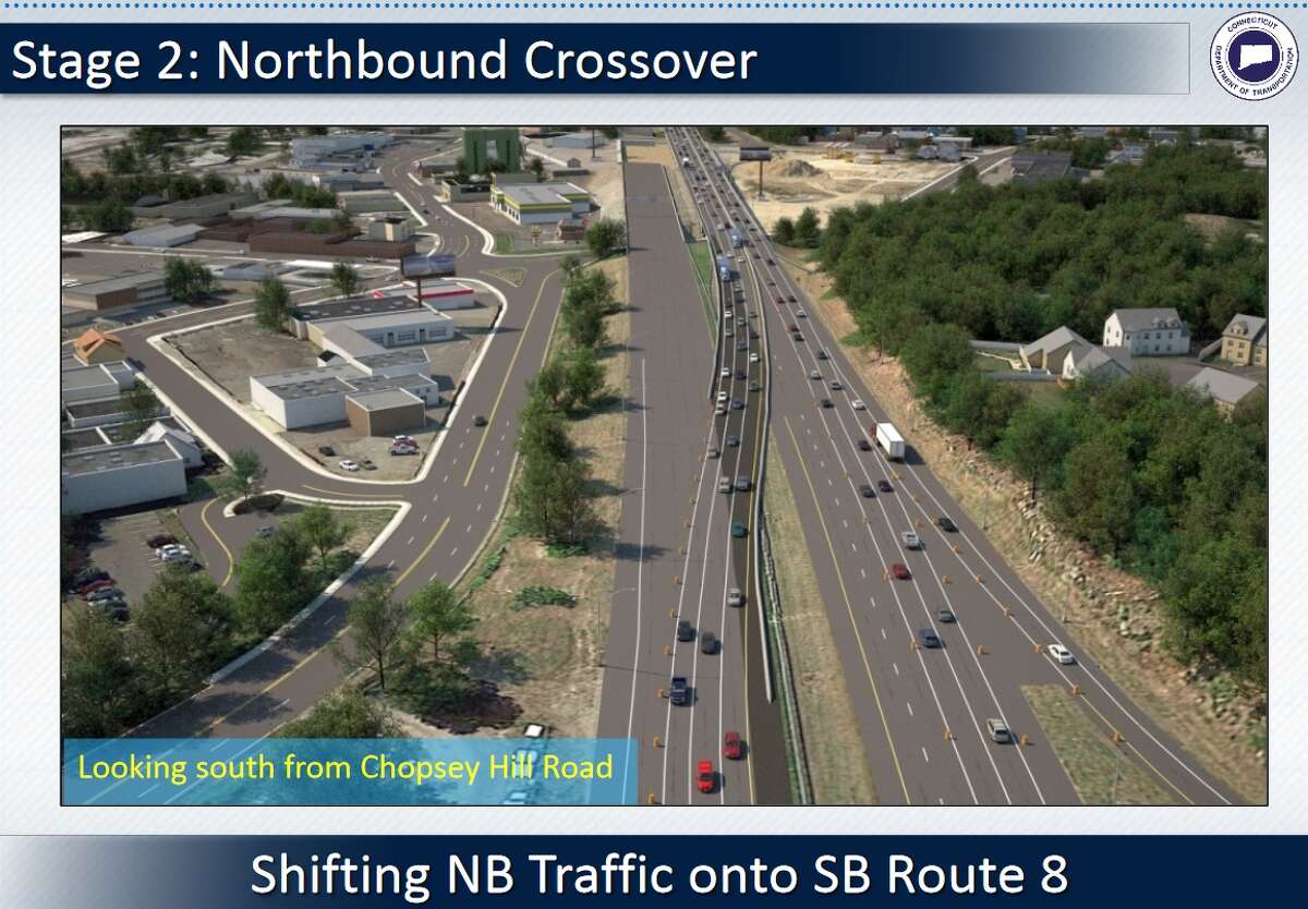 State sets dates for Route 8/25 traffic changes