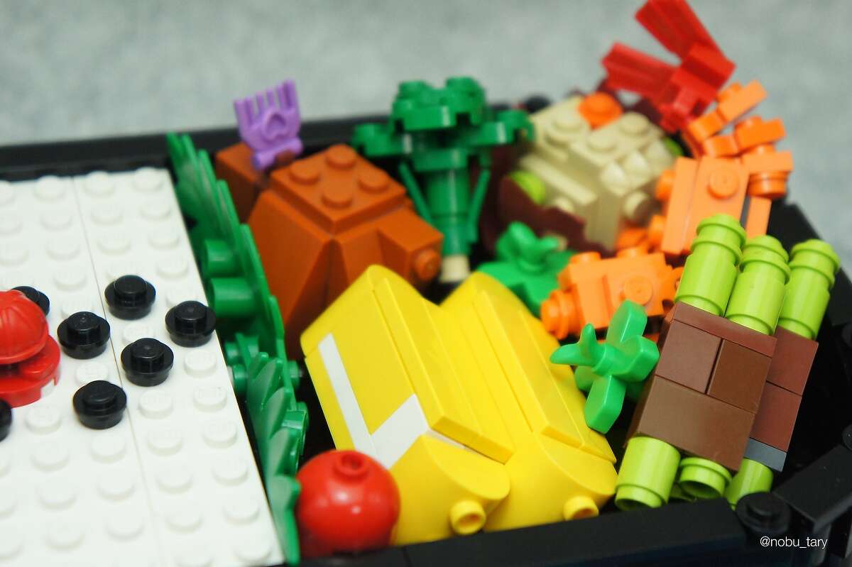 Lego foods look almost good enough to eat