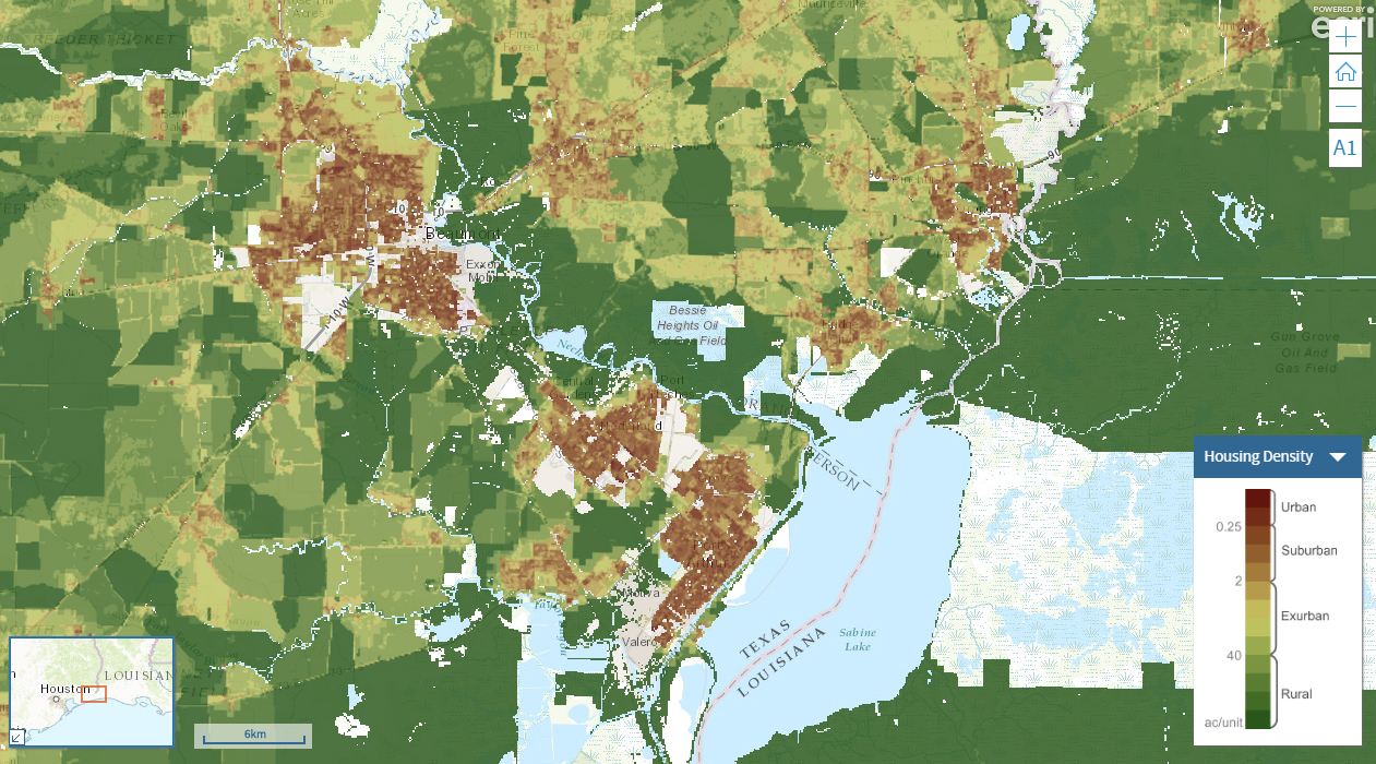 Projection map shows what SETX will look like in 80 years