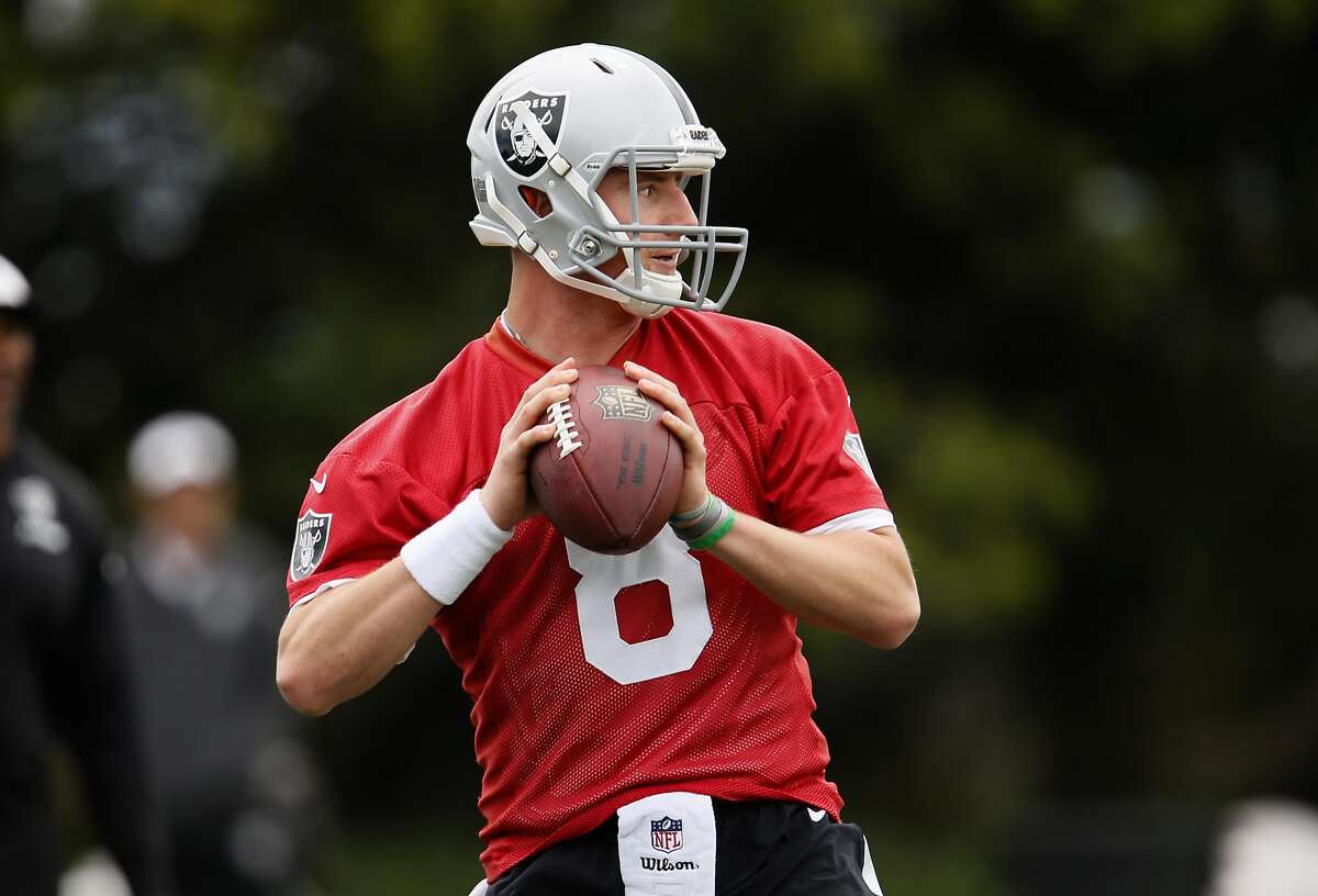 Raiders rookie QB Connor Cook progressing nicely