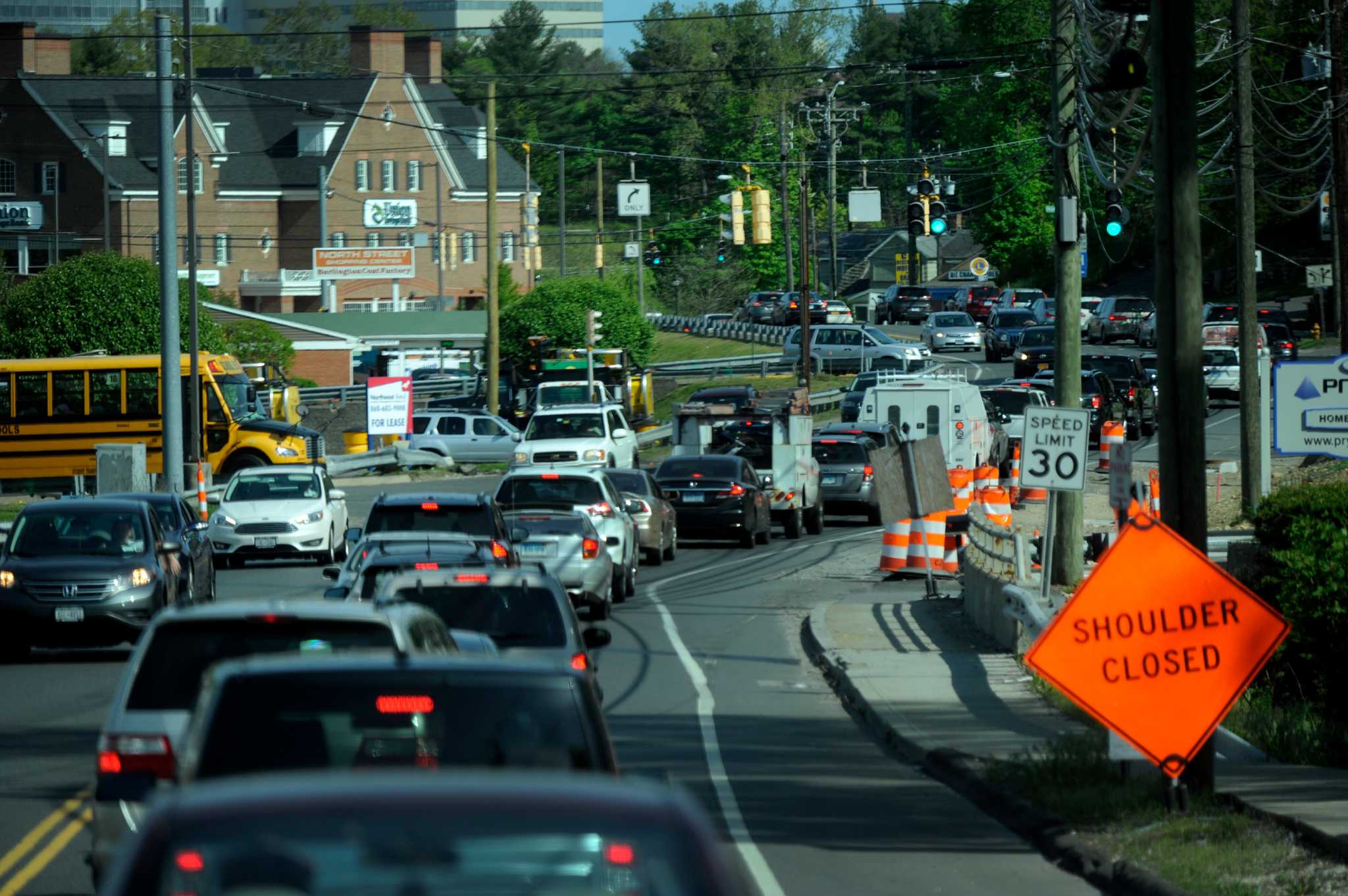 Exit 6 road work causes traffic headaches in Danbury