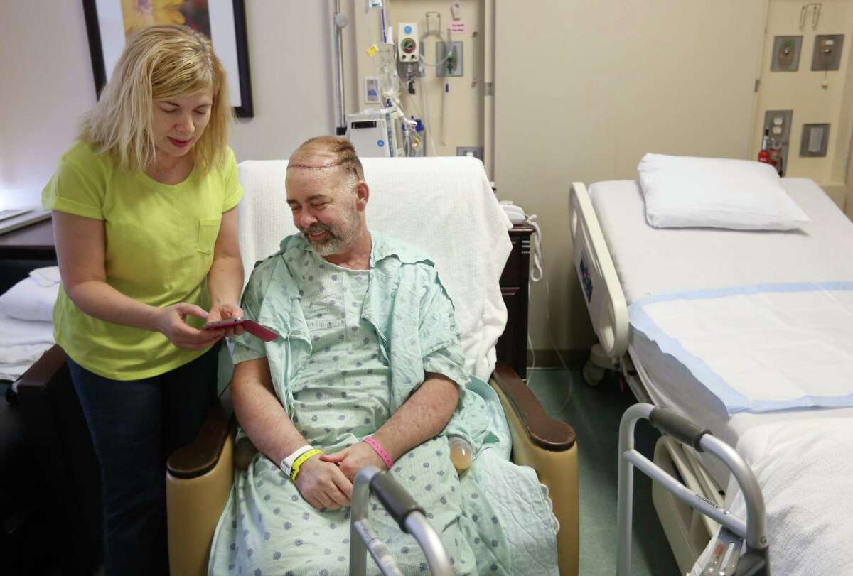 World's first skull-scalp transplant patient returns to Houston fully ...