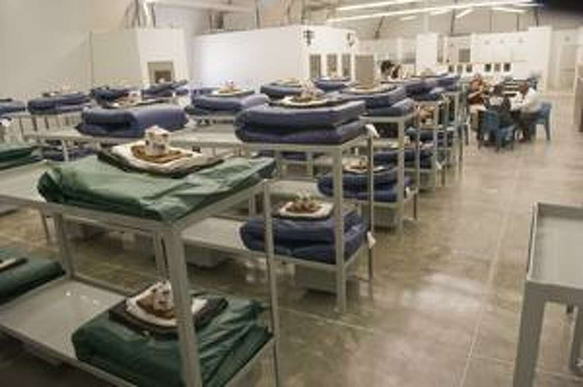 Sheriff opens tent jail to public before beginning intake