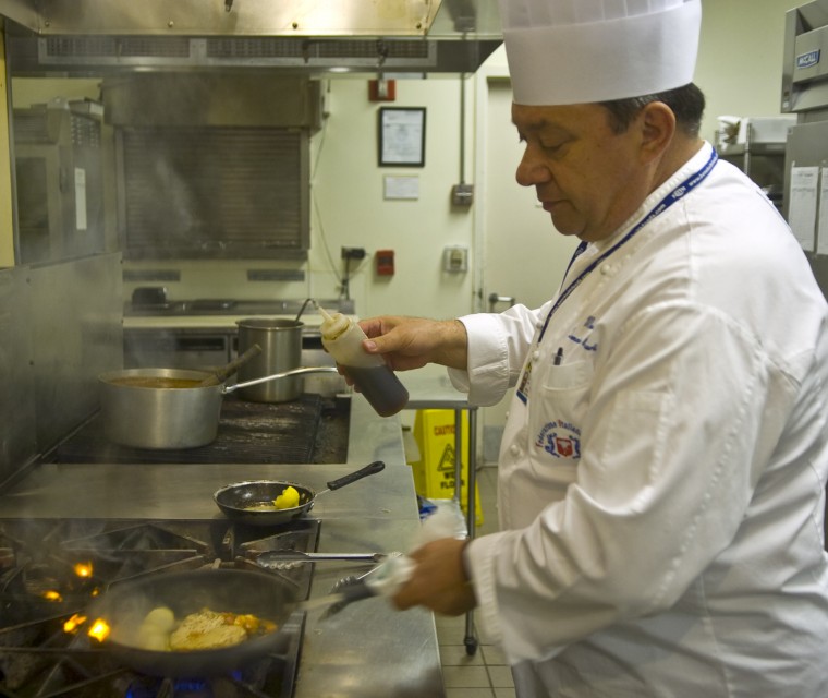 Hospital chef honored with award by peers