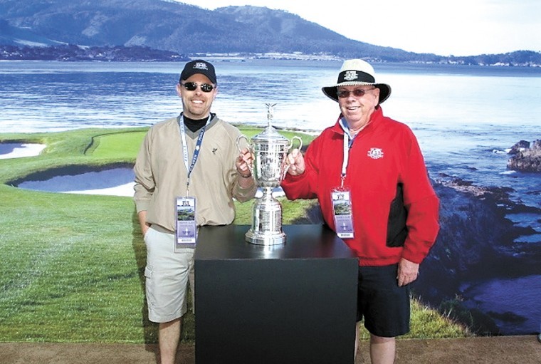 Father and son win trip to U.S. Open