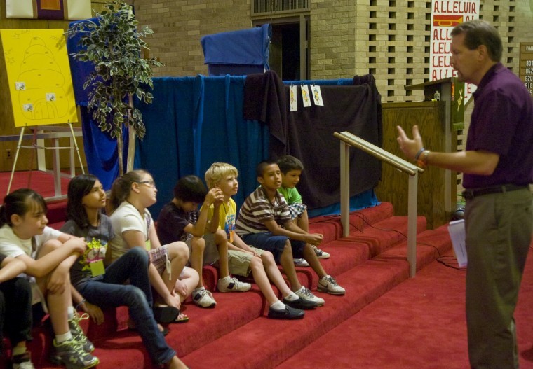 Vacation Bible school at Grace Lutheran Church