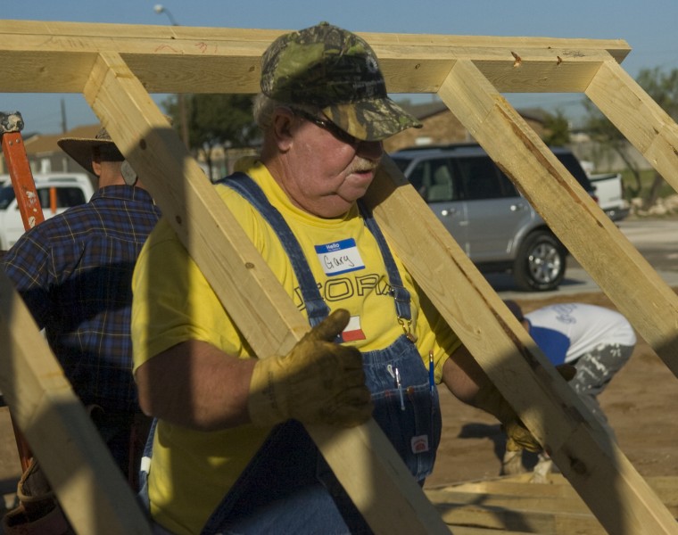 Apostles Build begin work on 101st Habitat for Humanity home