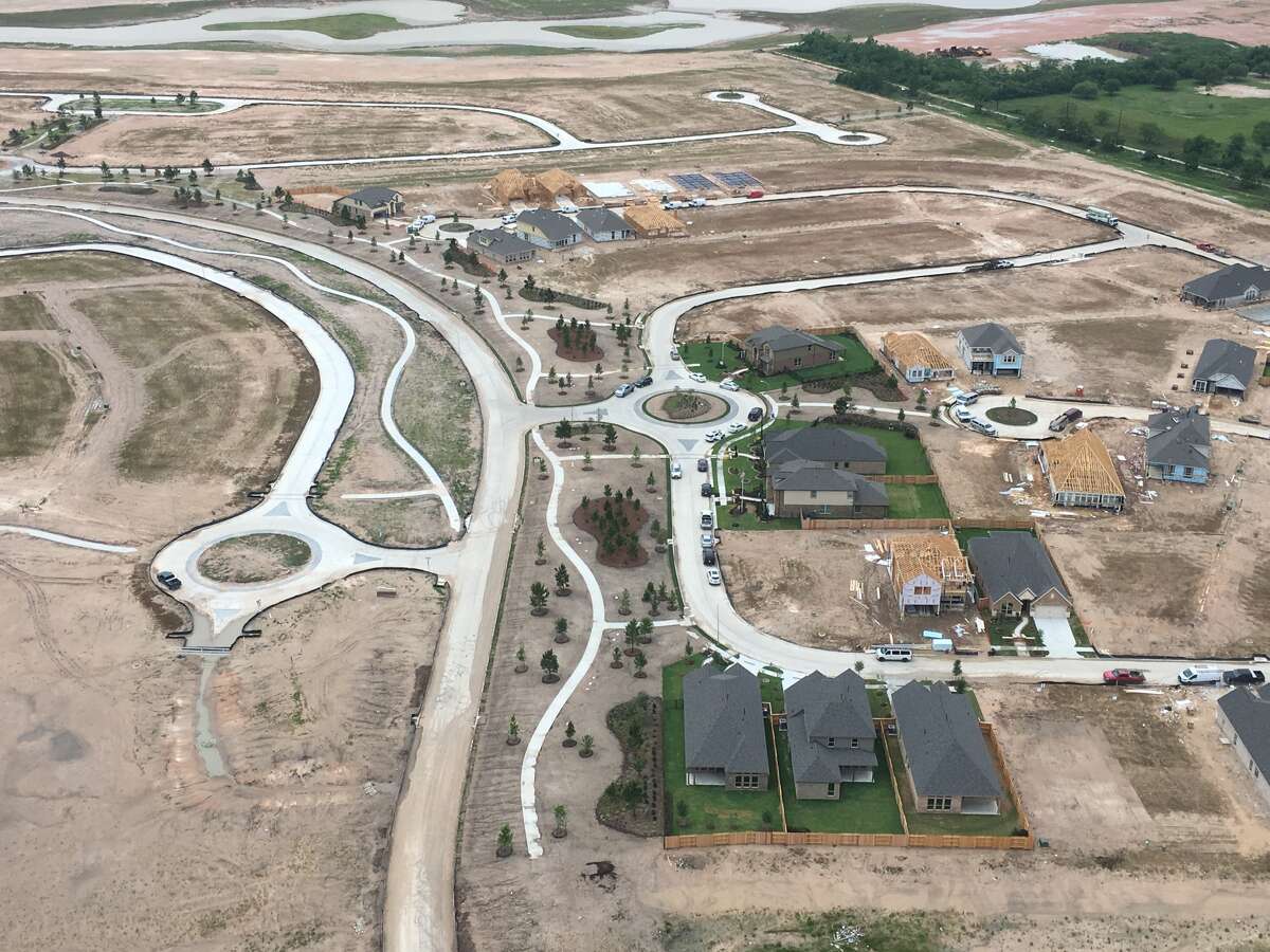 Bird's-eye view takes in Bridgeland