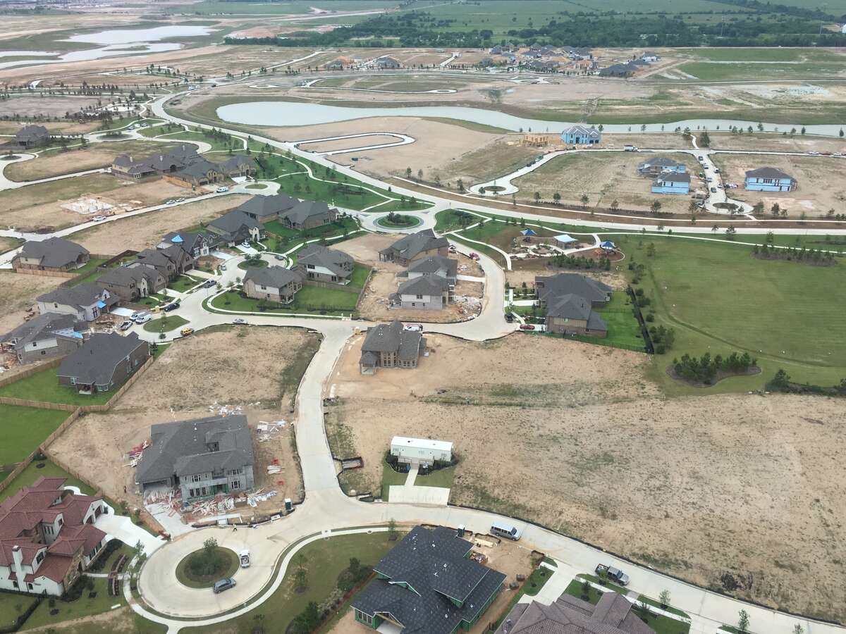 Bird's-eye view takes in Bridgeland