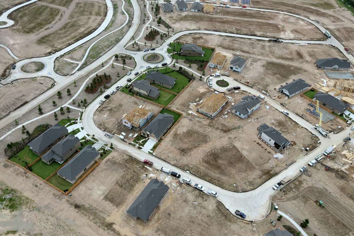 Bird's-eye view takes in Bridgeland