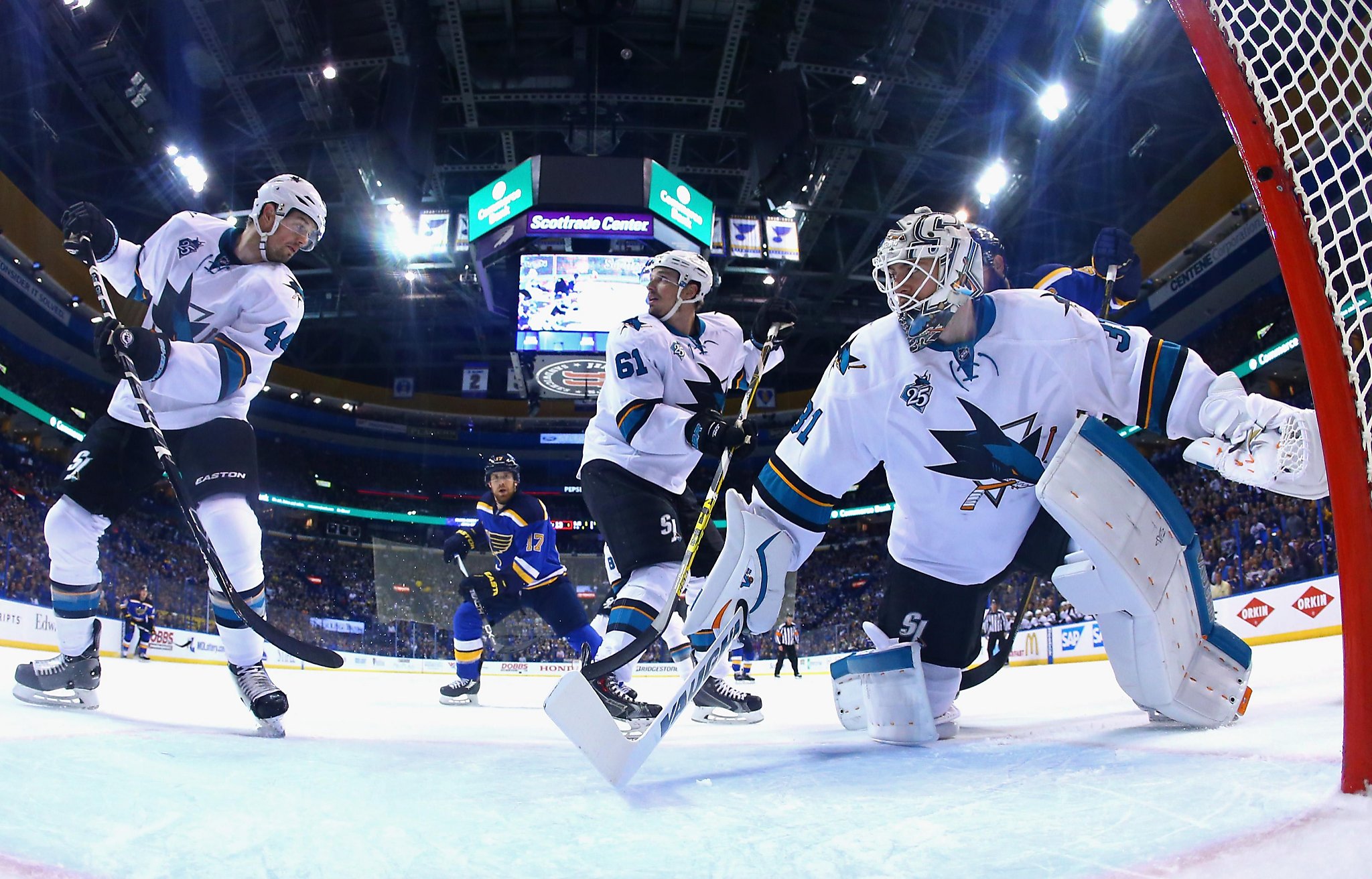 Sharks’ goalie Jones making name for himself in playoffs