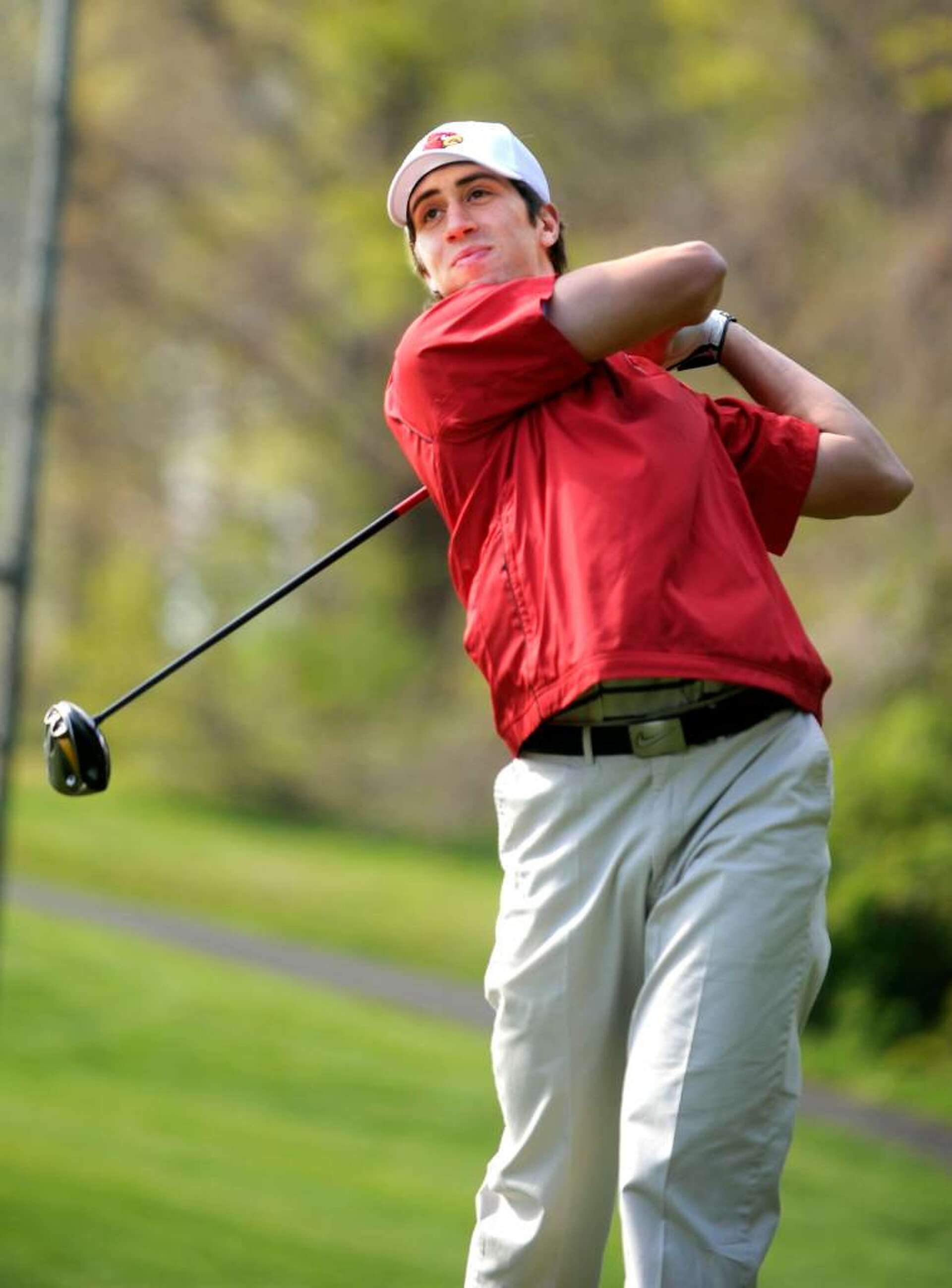 Greenwich High School boys golf sweeps first match at The Griff