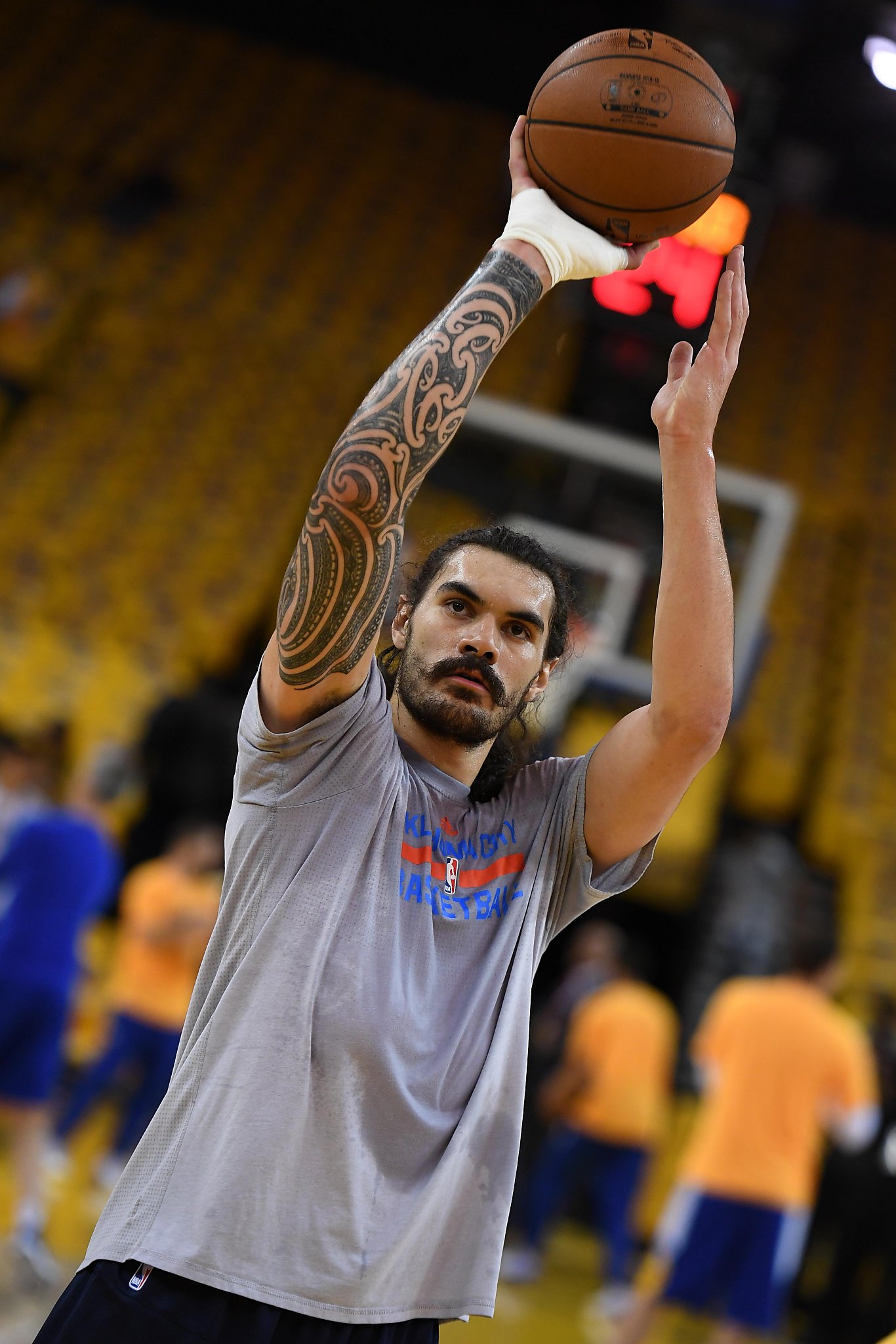 Thunder’s Steven Adams shows maturation in playoffs