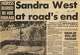 This week in in 1977, socialite Sandra West was buried in her Ferrari ...