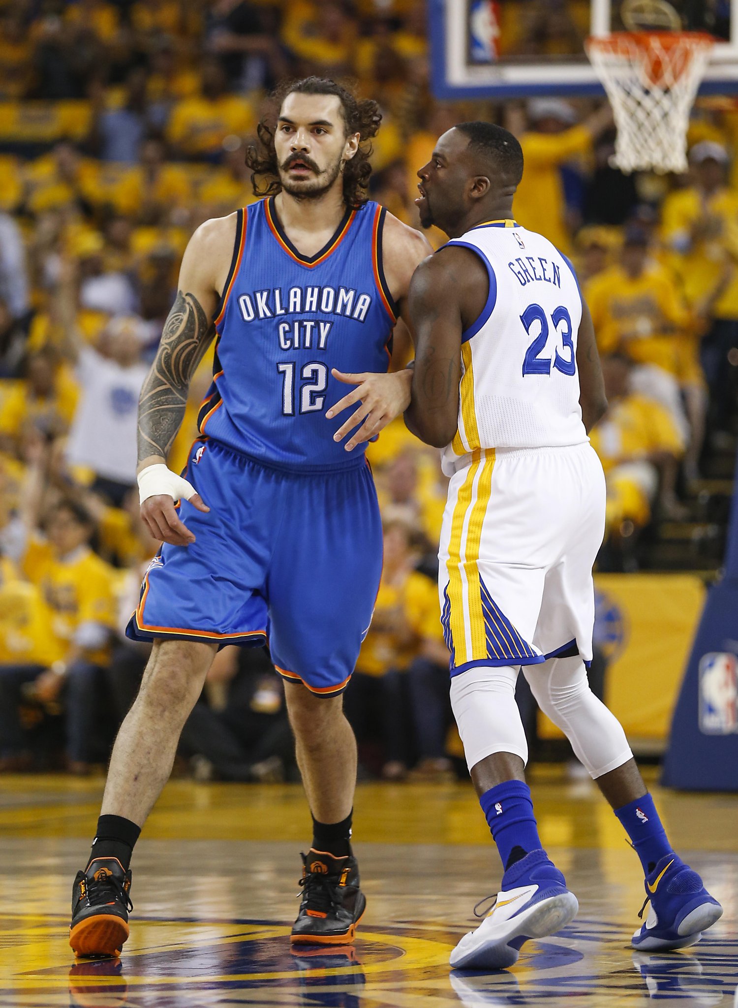 Thunder’s Steven Adams shows maturation in playoffs