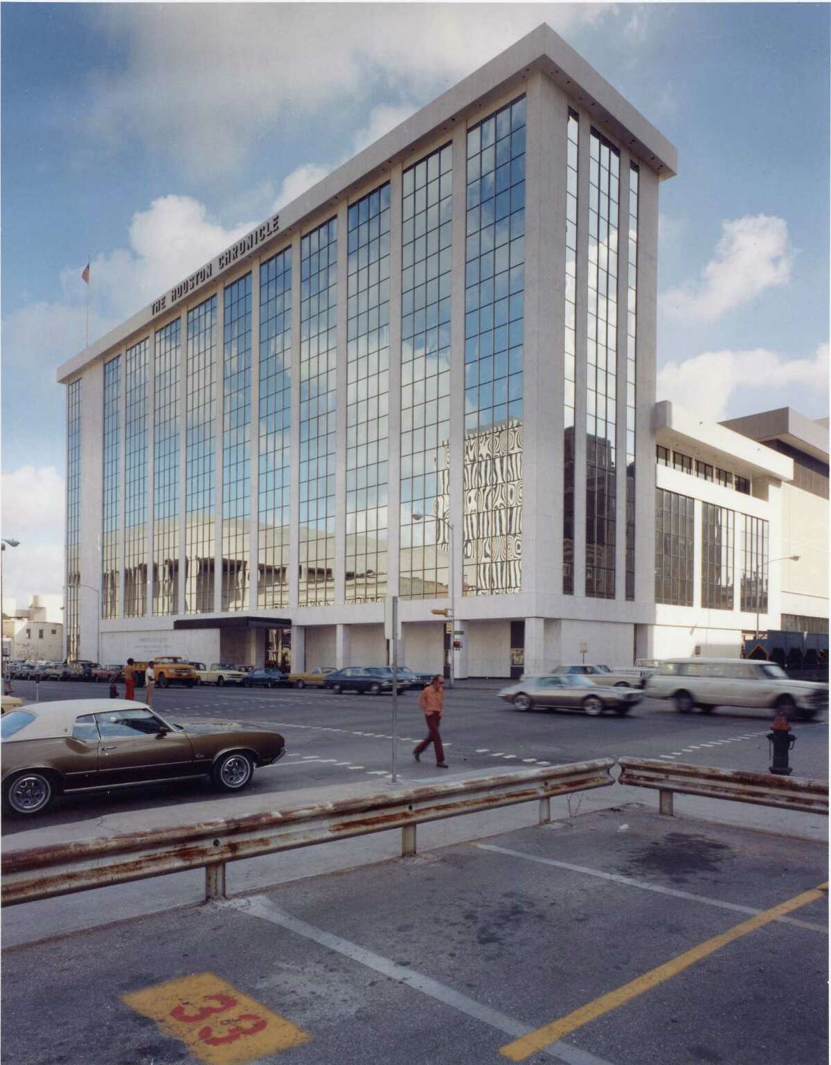 The old Houston Chronicle building is officially gone