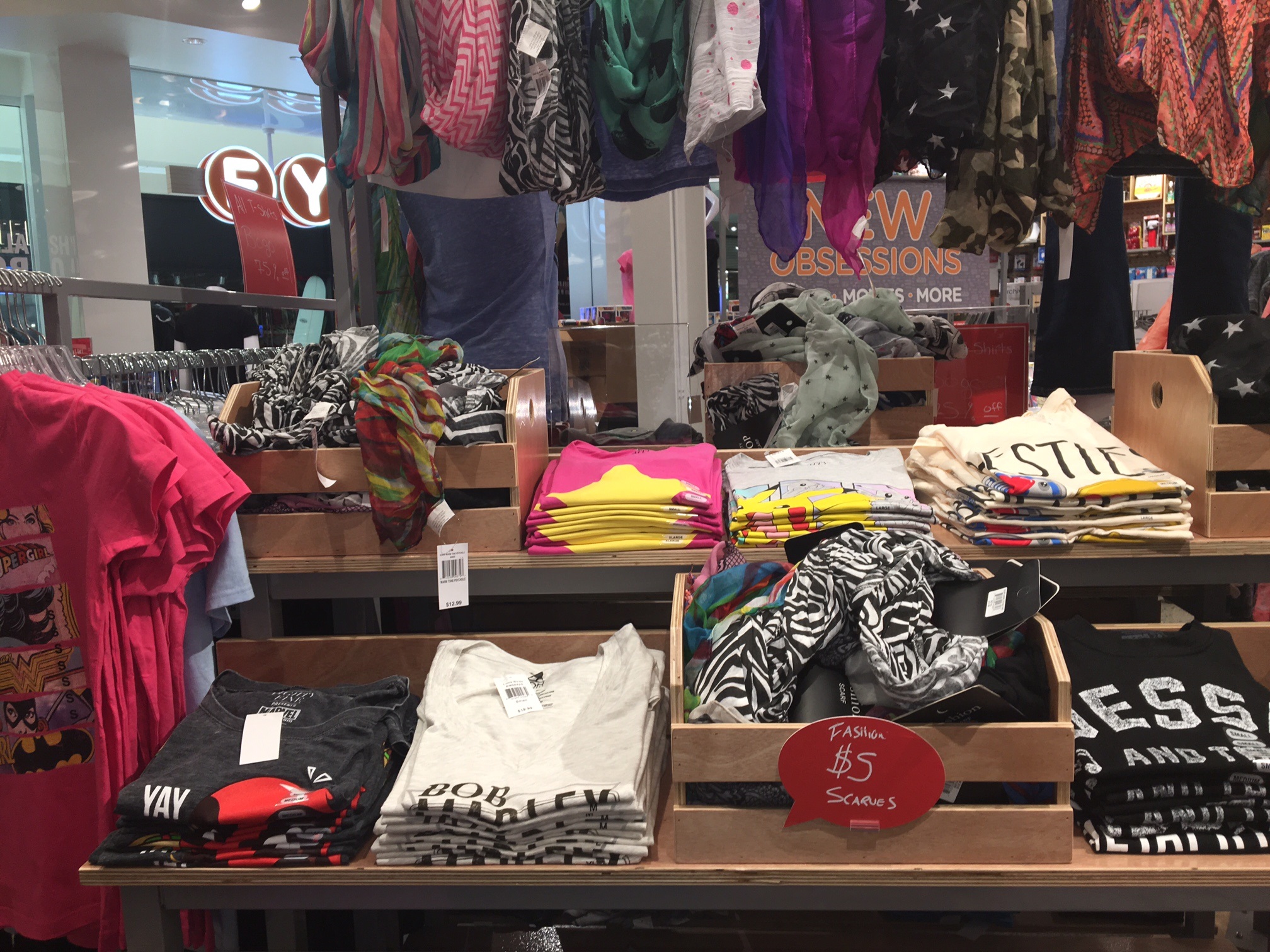 f.y.e. store leader says "progress validates" short-term profit pain