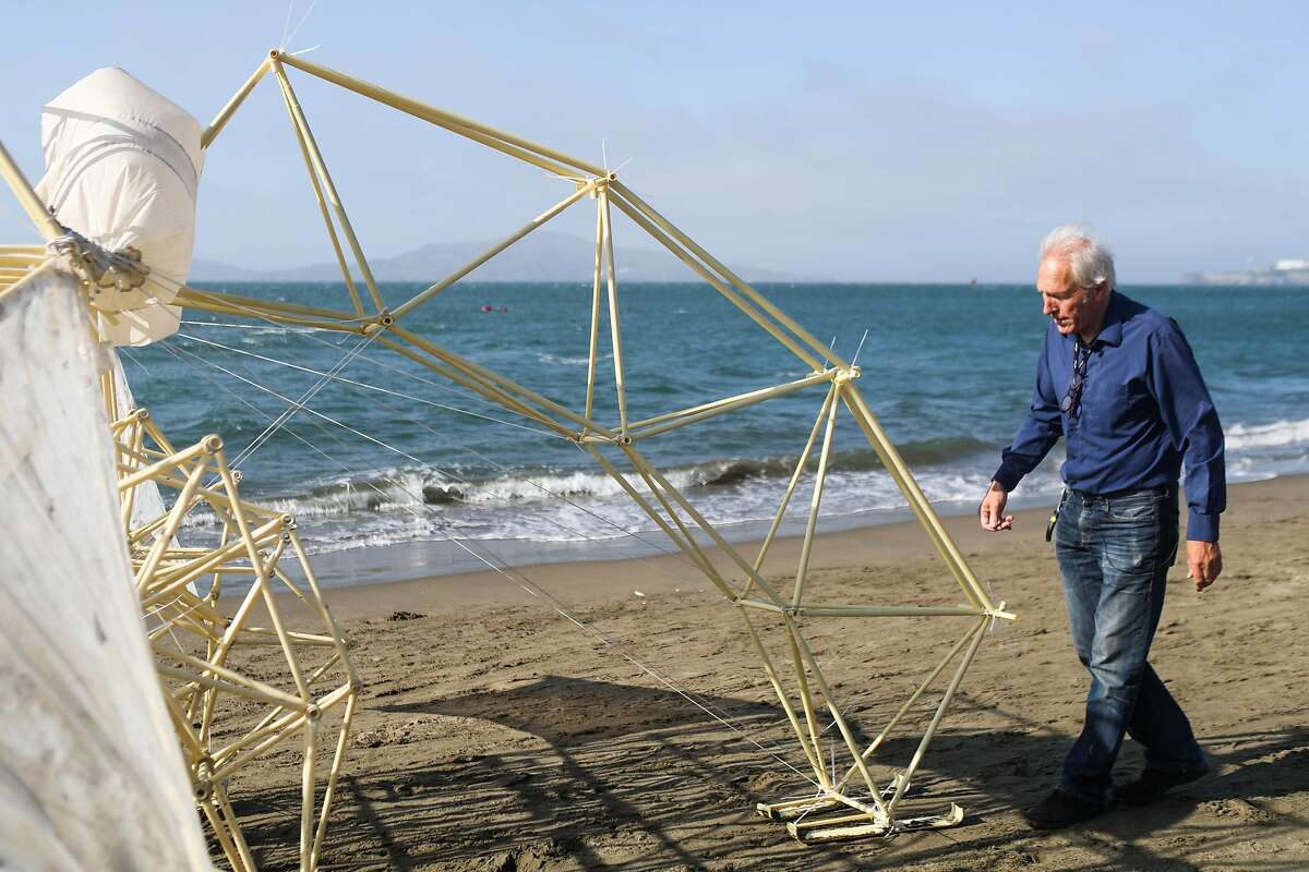 Theo Jansen’s ‘Strandbeests’ stop at Exploratorium