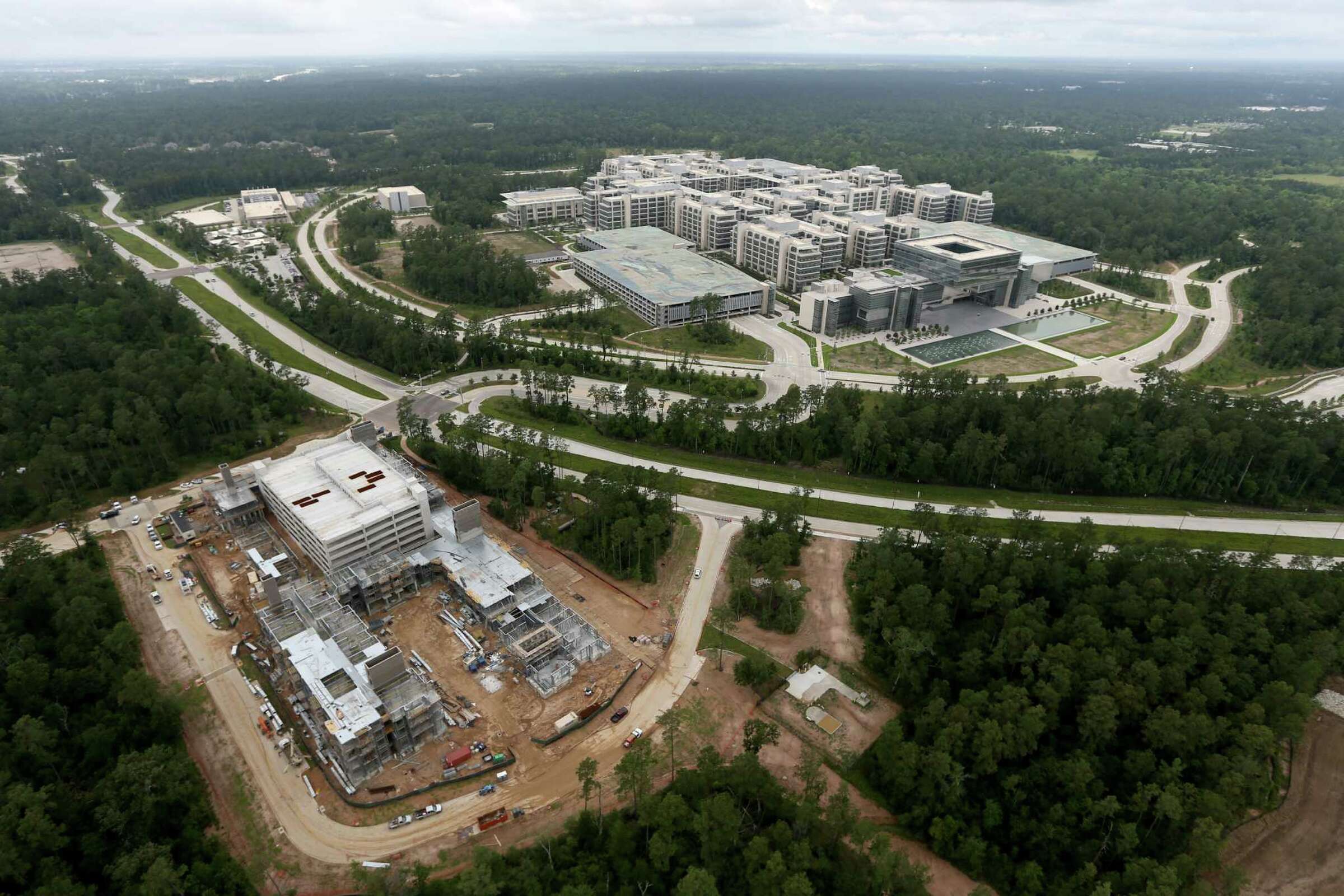 ExxonMobil campus is a city within a city