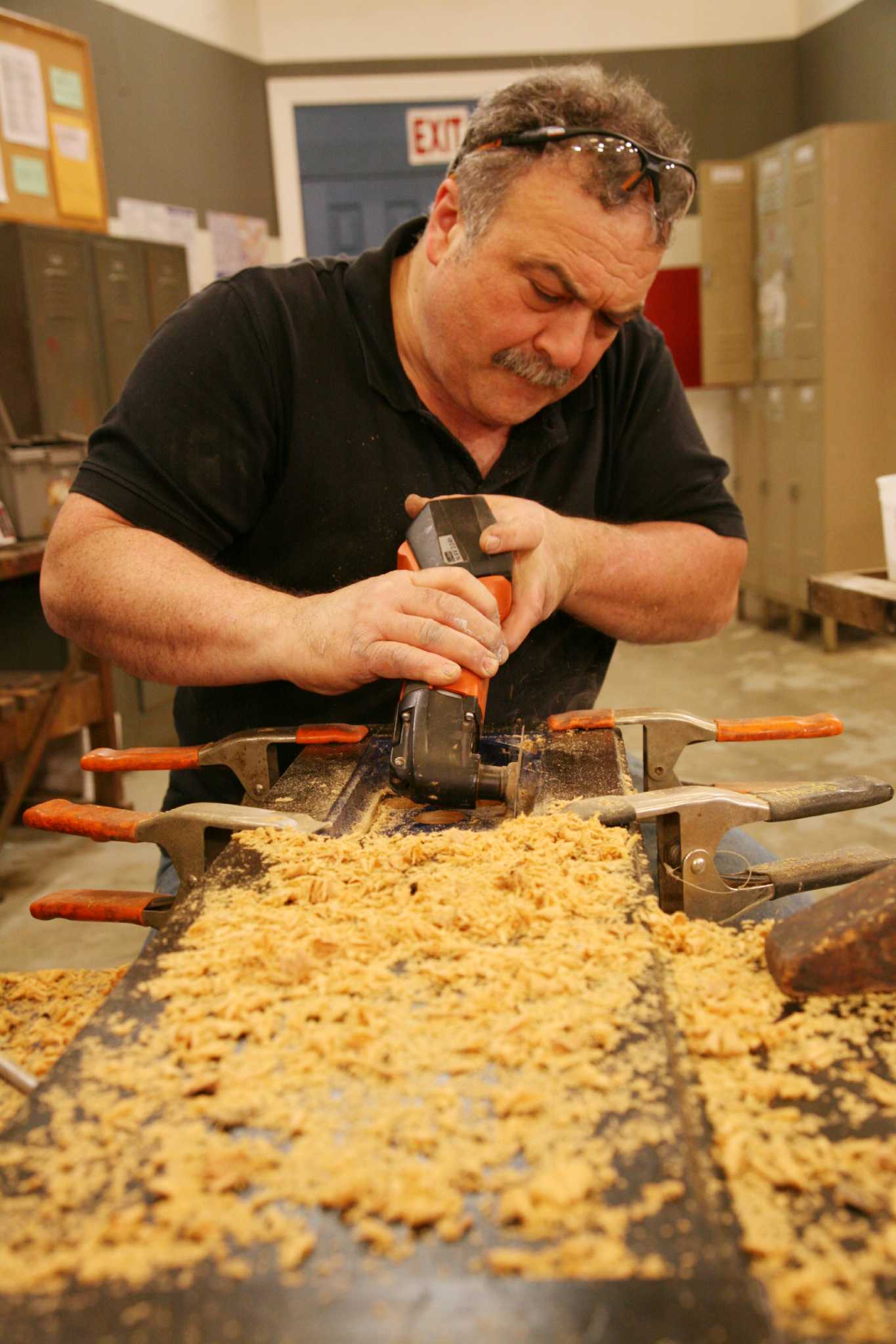 Furniture restorer Mark DeVito, of Stamford, brings his expertise to ...