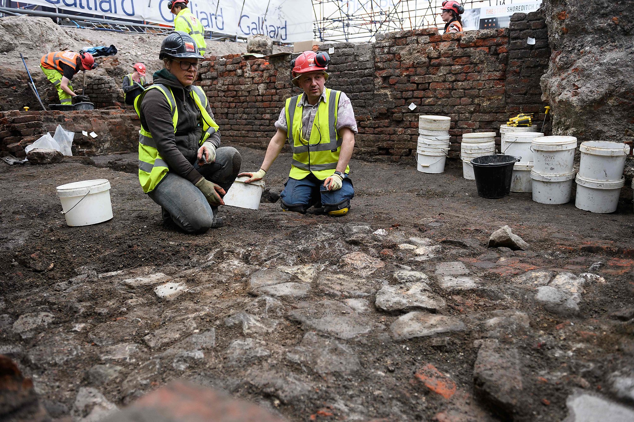 Dig at theater where Shakespeare worked uncovers a surprise