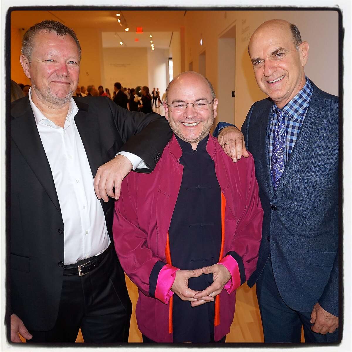 Modern madness at Gagosian Gallery, SFMOMA fetes