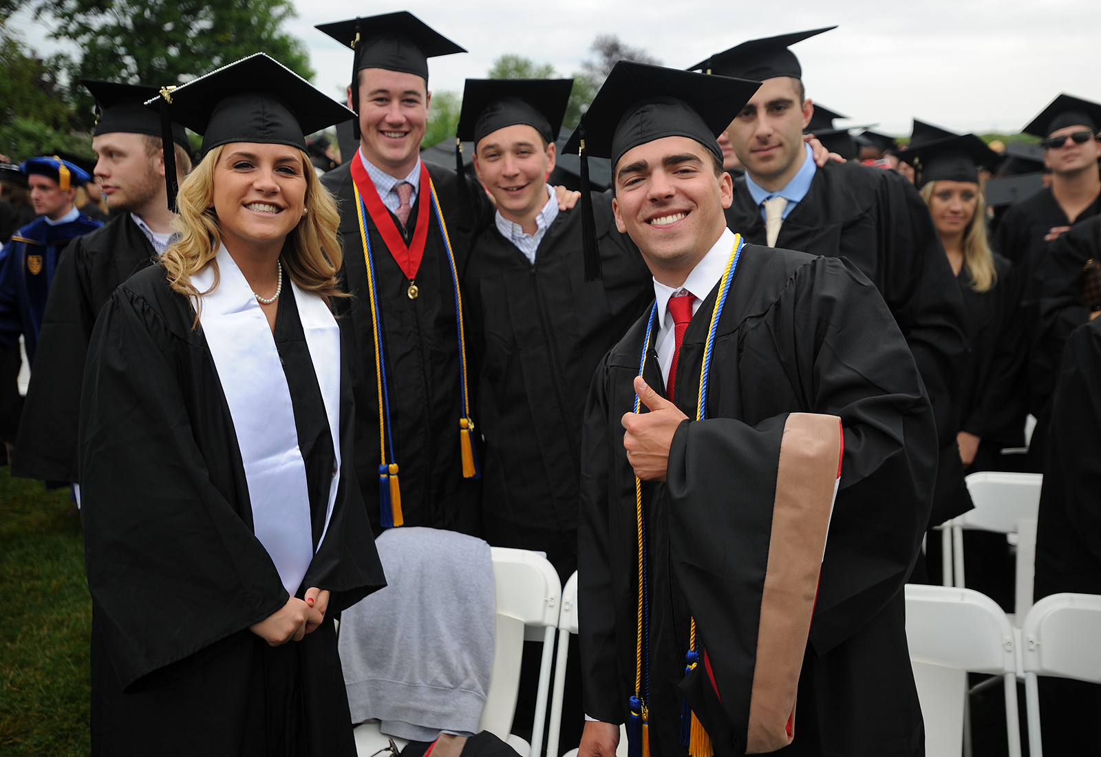 Many ‘degrees’ of celebration at Fairfield U. commencement