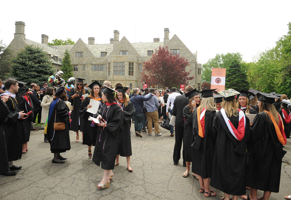 Many ‘degrees’ of celebration at Fairfield U. commencement