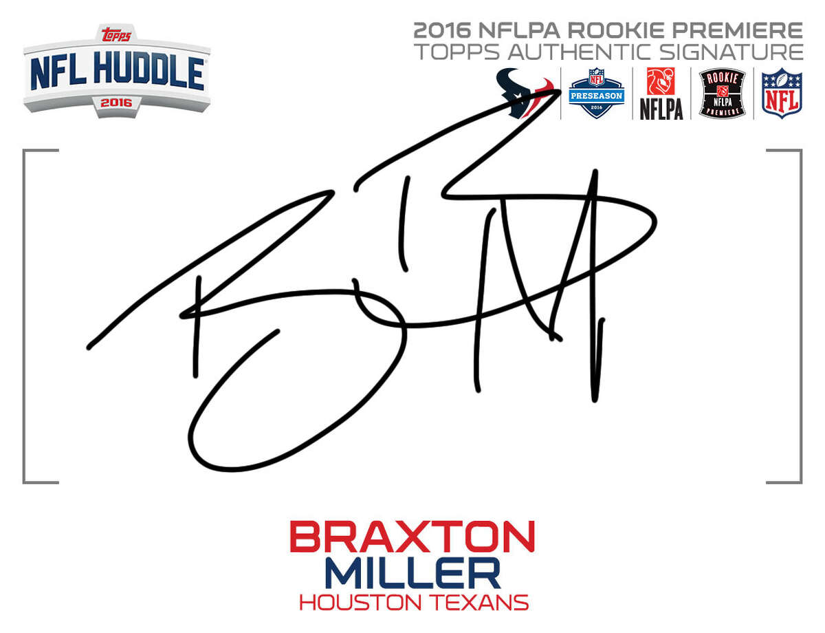 Trio of Texans rookies featured in Topps' new NFL Digital cards