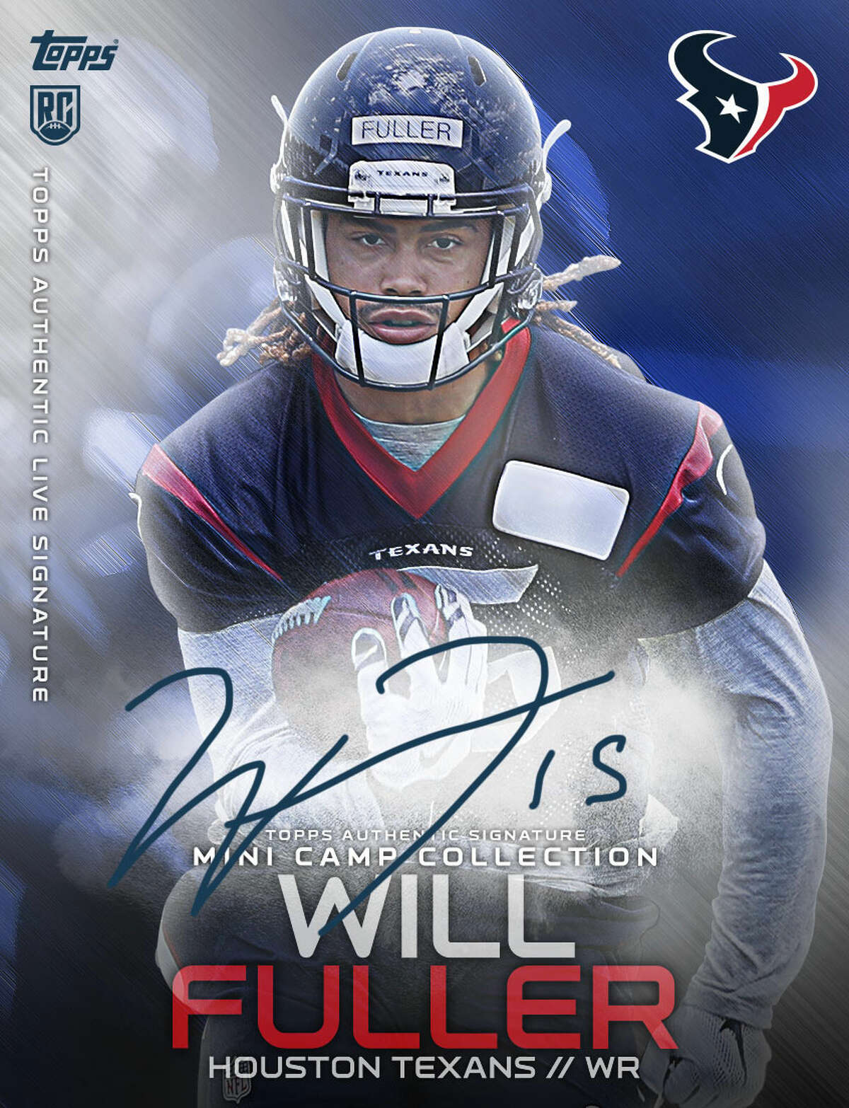 Trio of Texans rookies featured in Topps' new NFL Digital cards