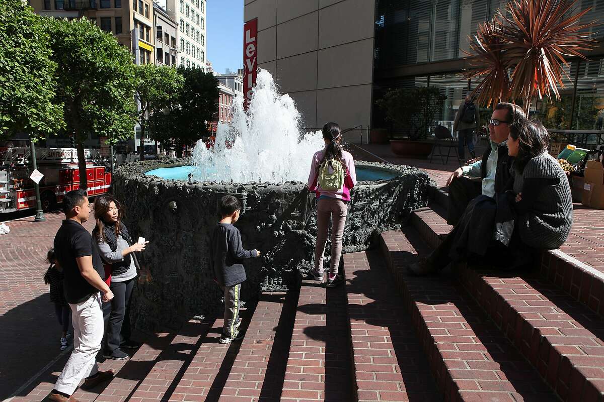In Union Square, Apple Store is spiffy but plaza needs work