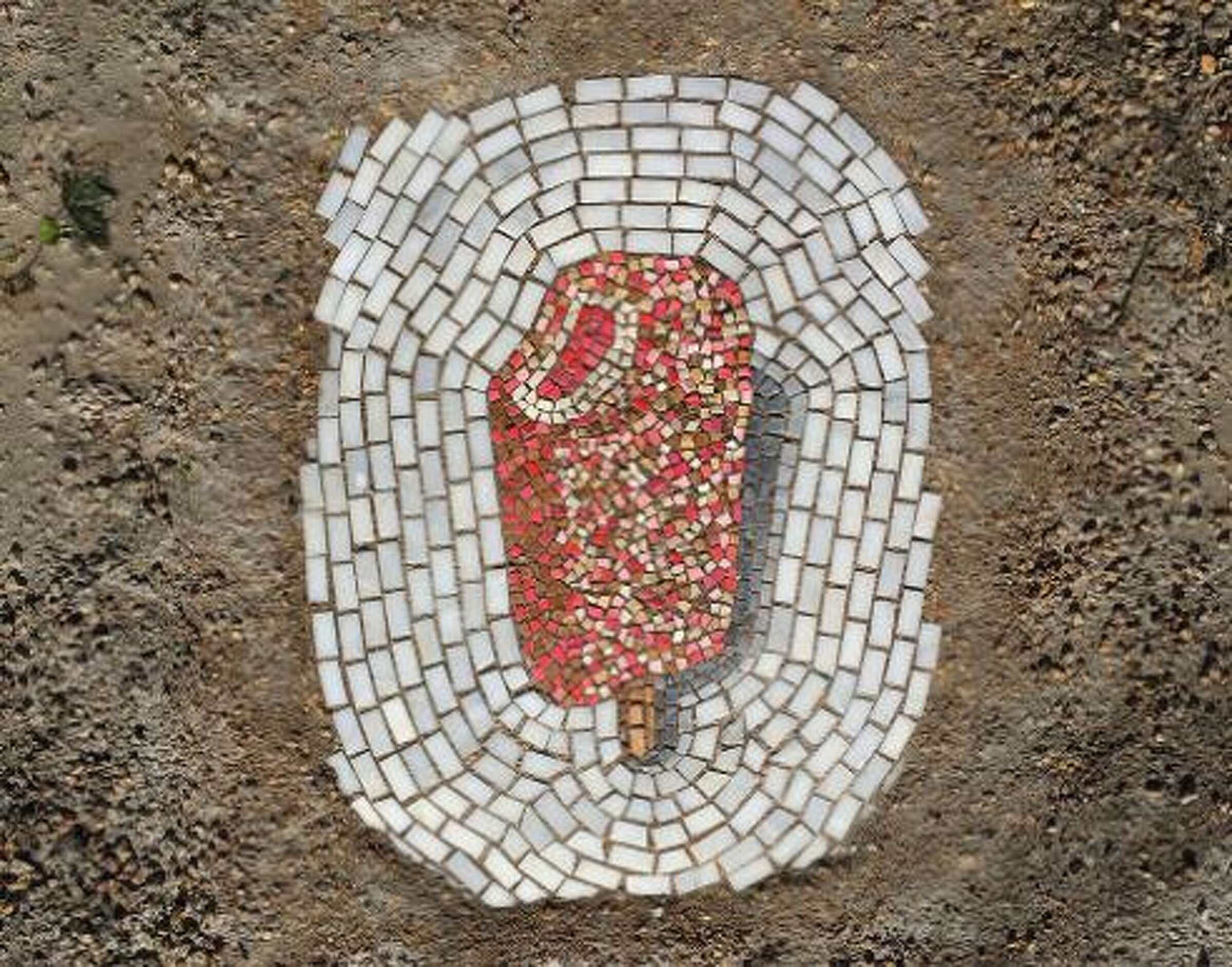 Filling potholes with art
